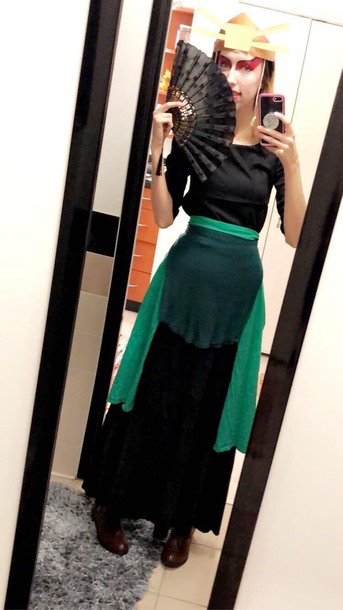 Threw together this Suki cosplay in less than a day for an office ...