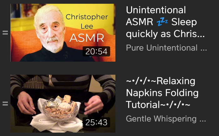 Blursed Christopher Lee - 9GAG