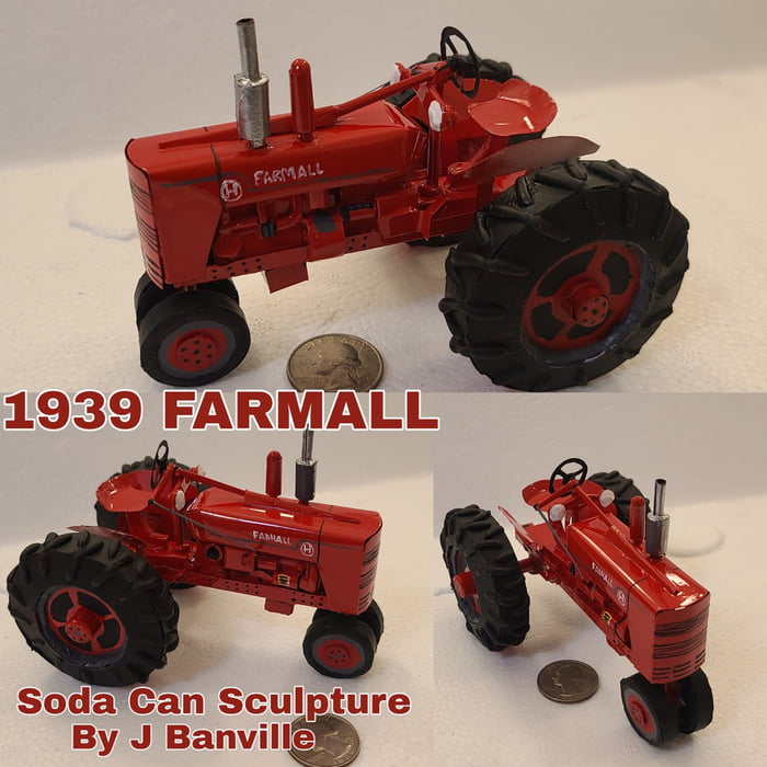 Tractor (Made From Soda Cans) - 9GAG