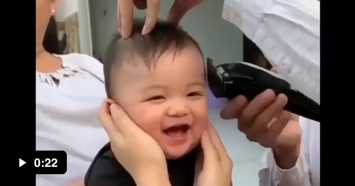 Aaaw so sweet. The barber is funny too - 9GAG