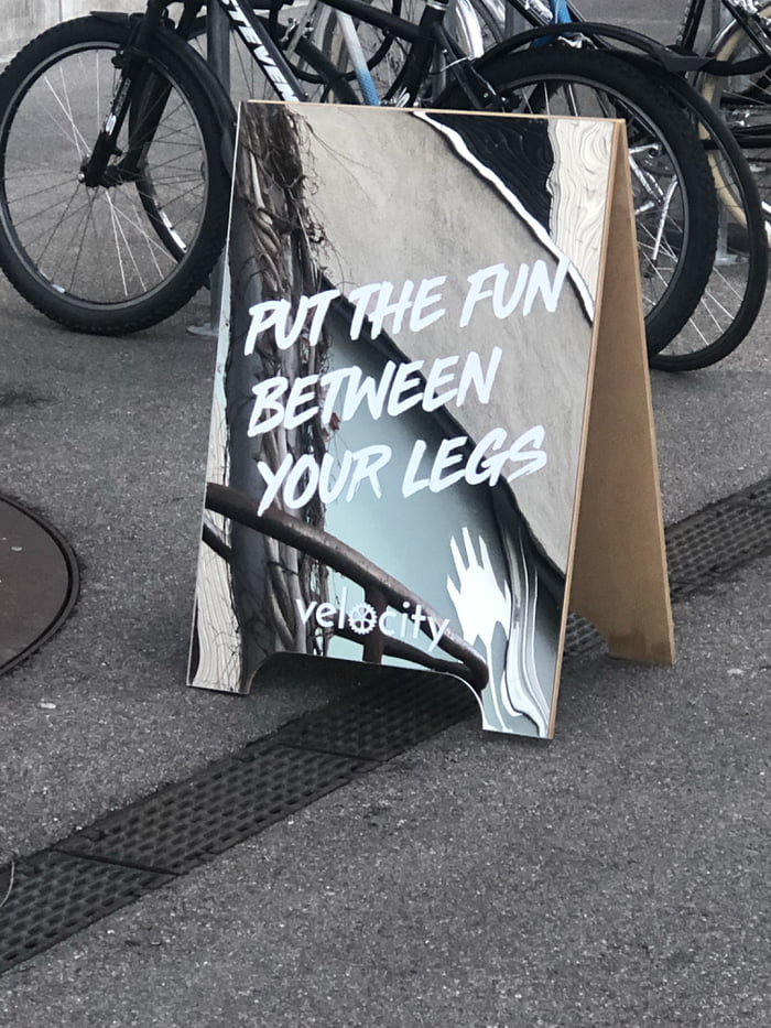This bicycle advertisment - 9GAG