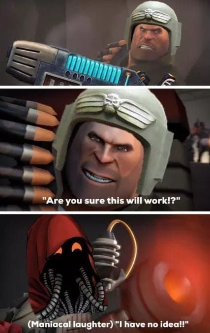 Just pray to Machine spirit and it will work... I think... - 9GAG