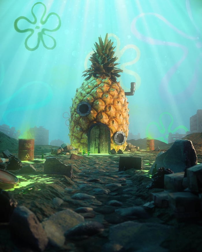 Who lives in a pineapple under the sea? - 9GAG