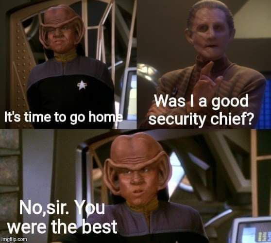 Rest in peace Odo - 9GAG