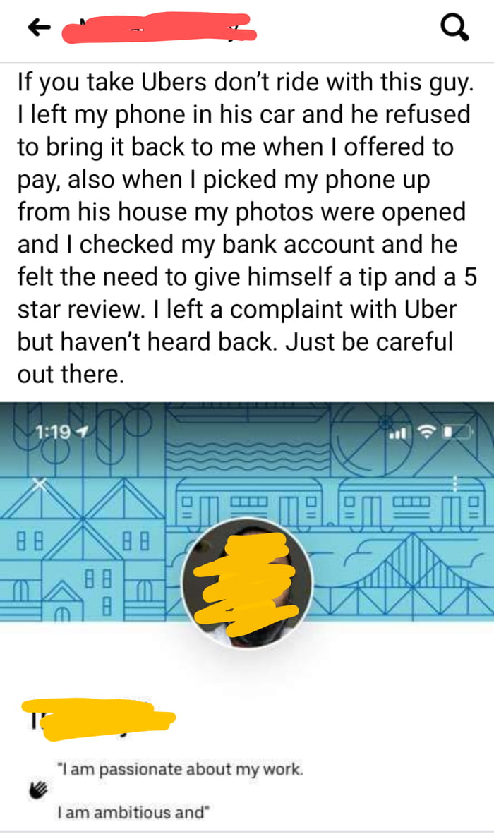 Pos Uber driver - 9GAG