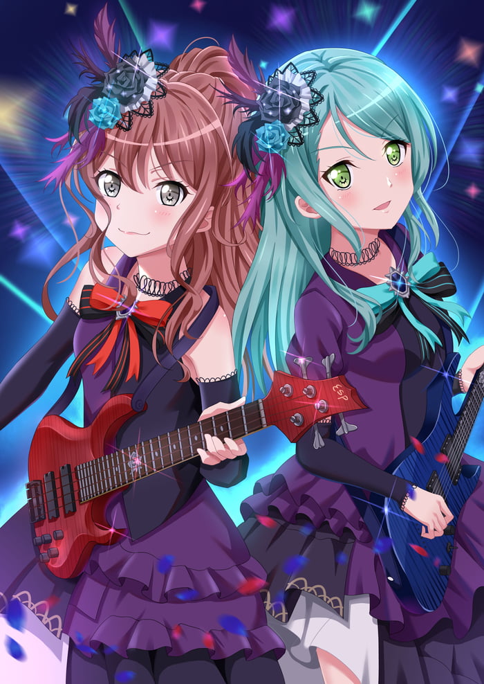 Bandori waifu #155 A Sayo and Lisa Performance - 9GAG