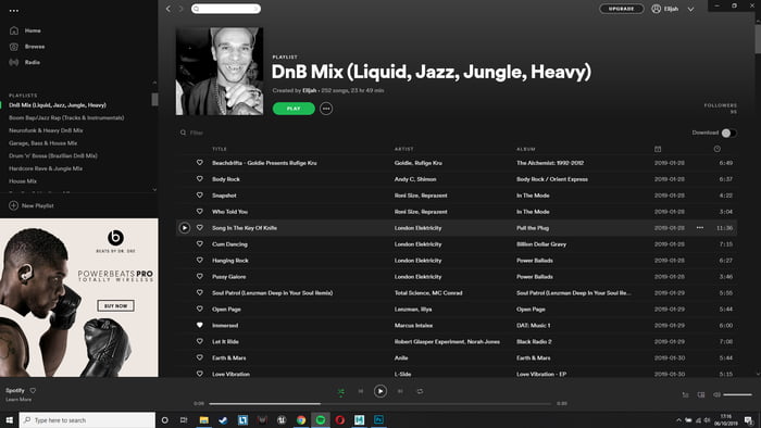 This Beats By Dre advert on spotify is purposefully low quality to make ...