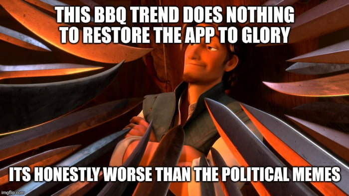 I'm aware this post isn't either. But hey, at least it's a meme on the ...