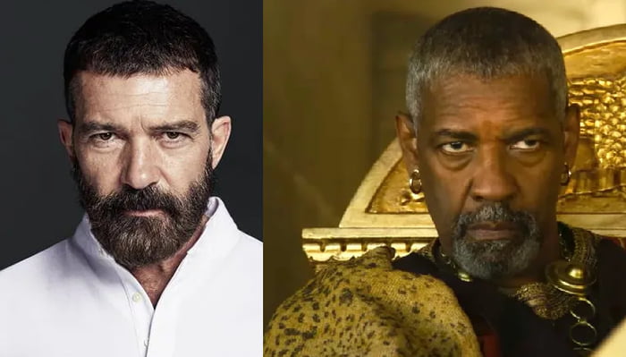 The realization that the dude from Gladiator 2 is just Antonio Banderas pulling a Robert Downey ...