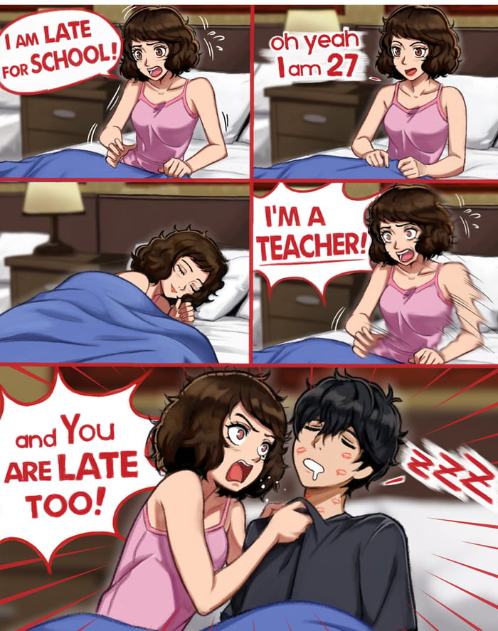 Posting Persona pics daily. Day 2510: P5 Kawakami and Joker - 9GAG