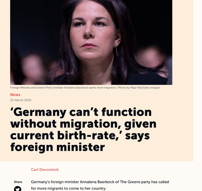 Germany please if you really need them, keep them for yourself. Do not spread them across all ...