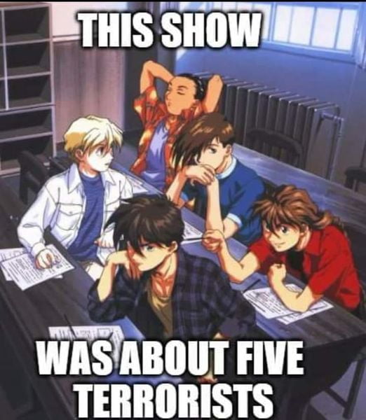 And That's Why We Love Gundam Wing. - 9GAG