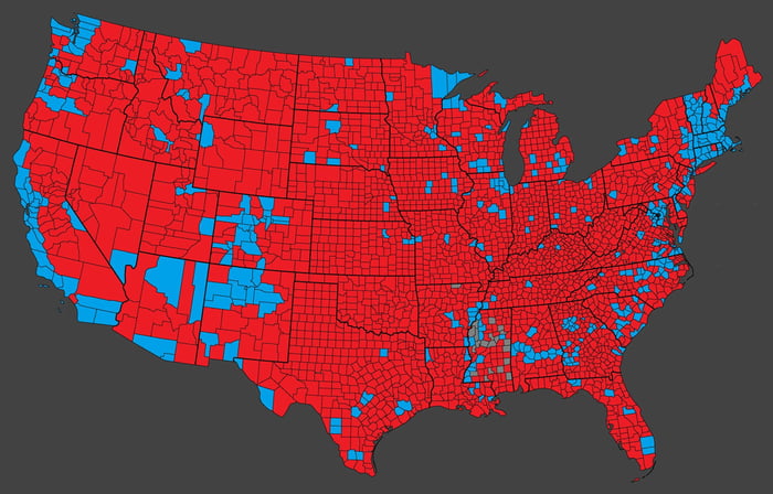 The Red Wave washes over everything. - 9GAG