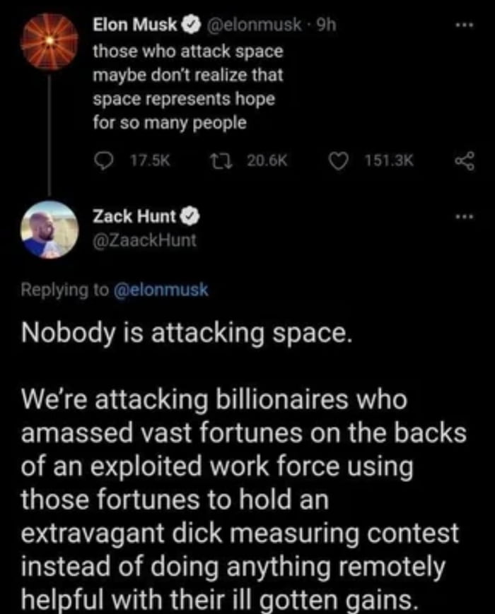 Elon begs us to leave him alone - 9GAG