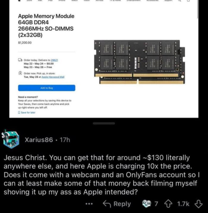 Why is the RAM so expensive - 9GAG