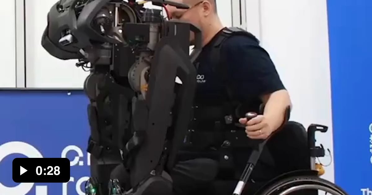 WalkON Suit F1 - Wearable legs exoskeleton and endless possibilities - 9GAG