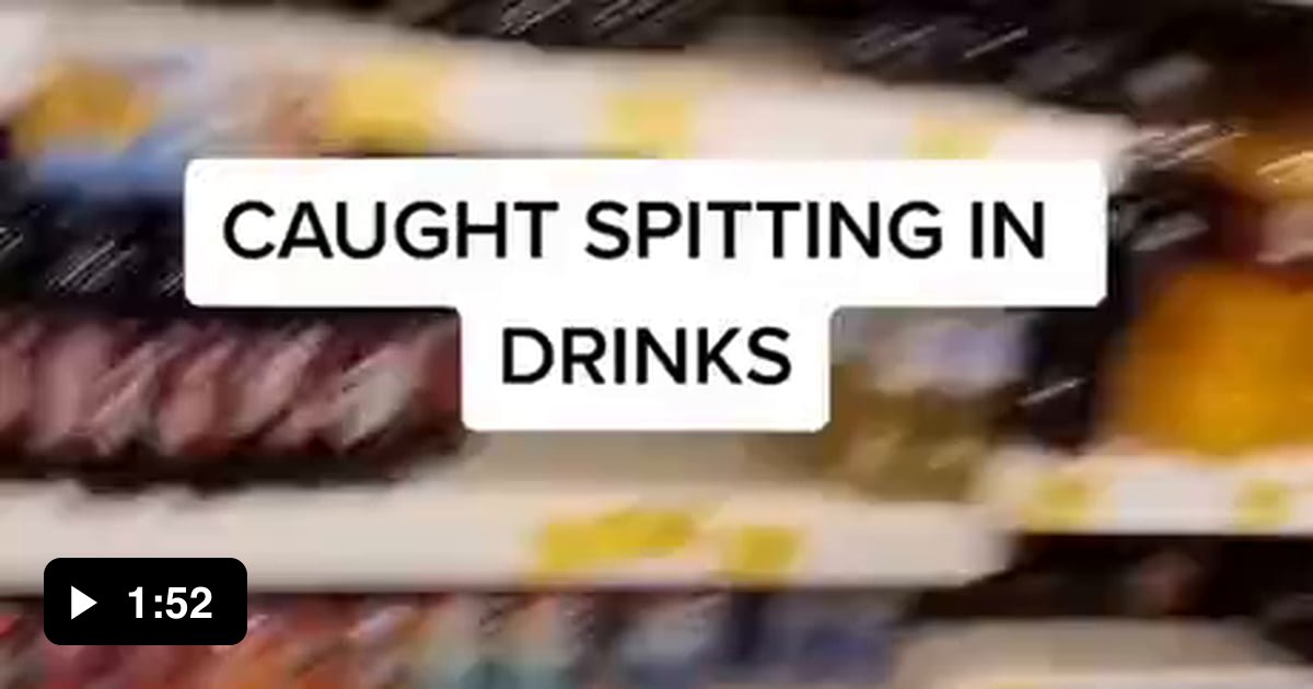 Women get caught spitting in 17 bottles and then putting them back on the shelf - 9GAG