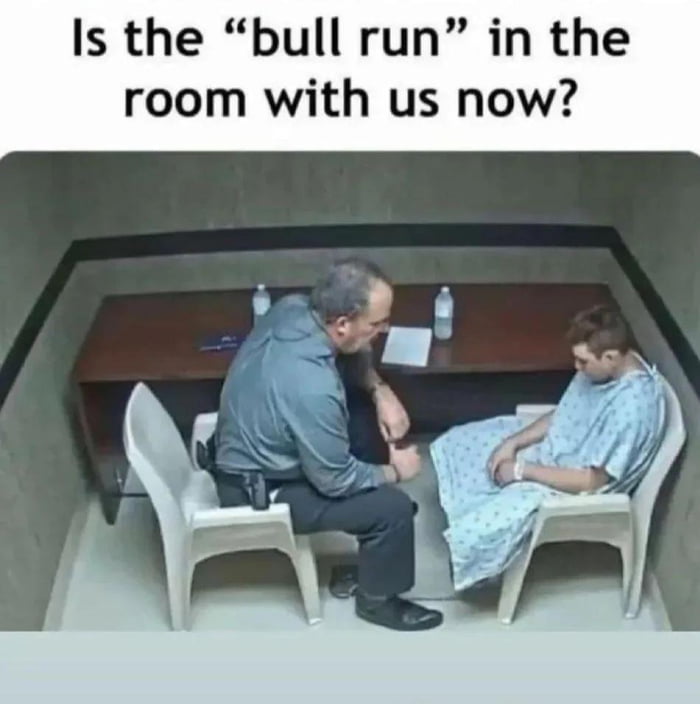 Bull run - 9GAG