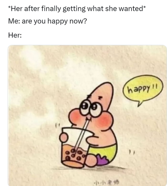 Me after bobba milkshake - 9GAG