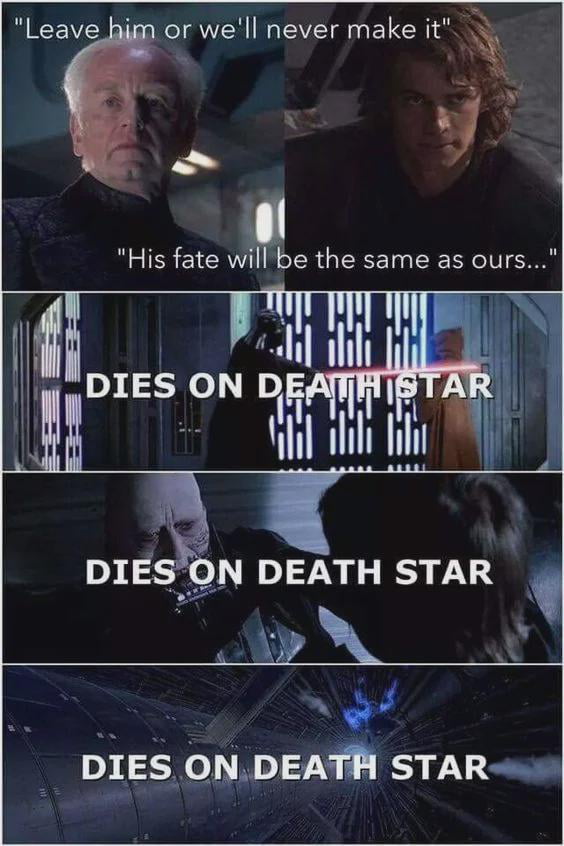 Palpatine never returned, TROS will not ruin this old meme - 9GAG