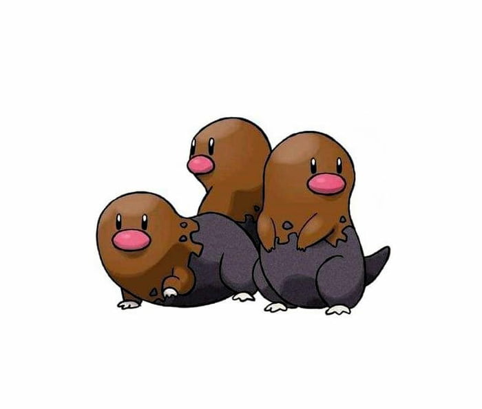The most convincing Diglett body I've seen so far! - 9GAG