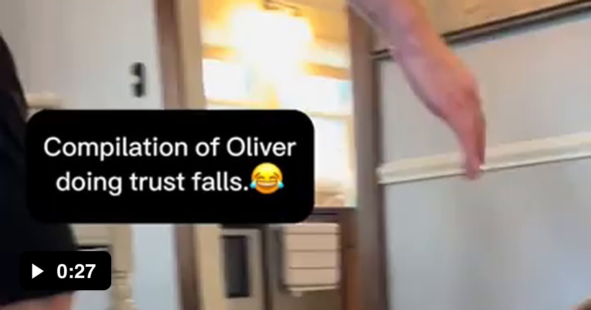 Trust fall - 9GAG