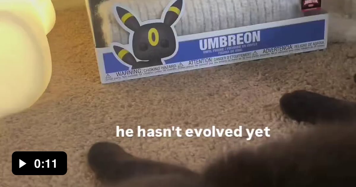 Smol void pokemon - 9GAG