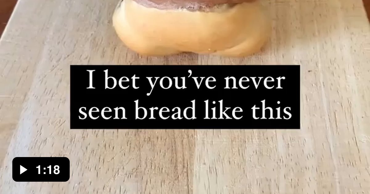 The breads are artistically crafted by a devoted baker - 9GAG