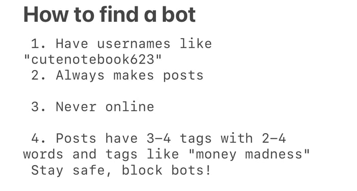 How to find a bot - 9GAG