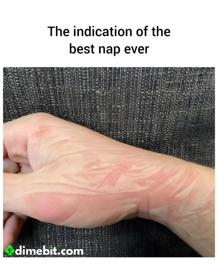 When you wake up and your hand's a topographical map - 9GAG