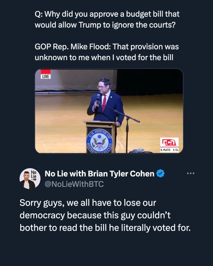 Reading the bill? That's optional. - 9GAG