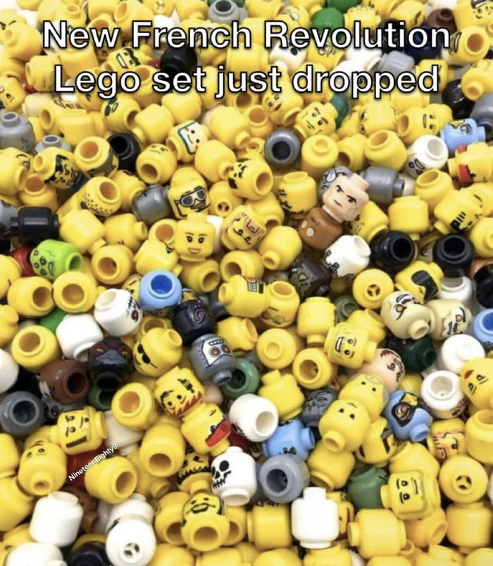 This Lego set really captures the spirit of the French Revolution, all ...