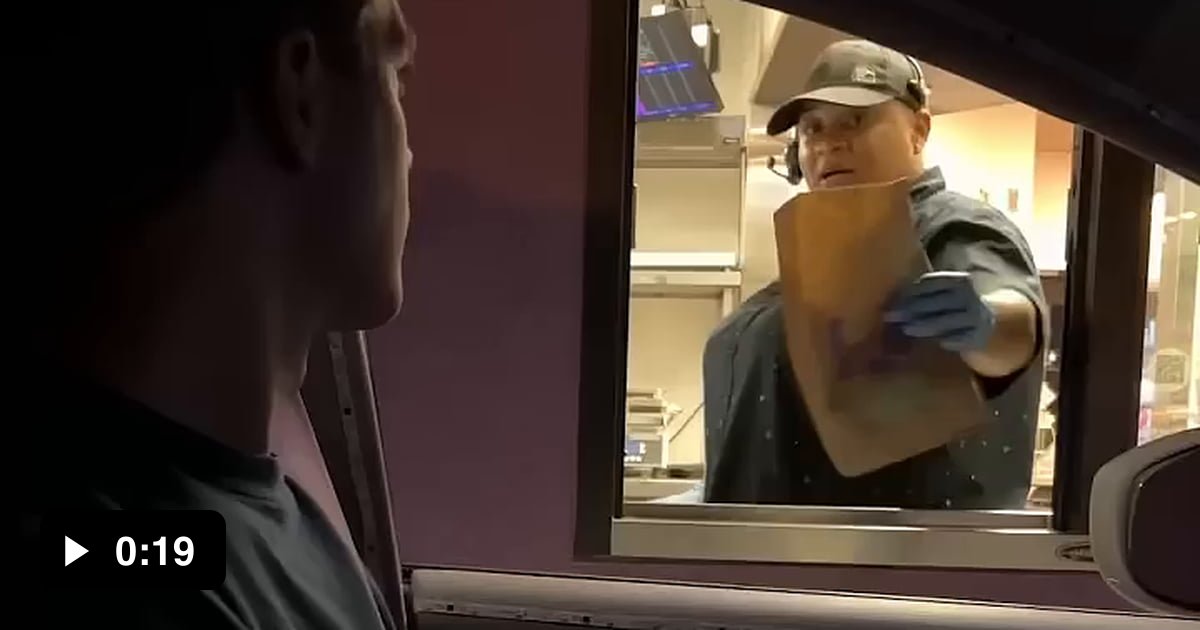 Only correct way to leave a drive thru - 9GAG