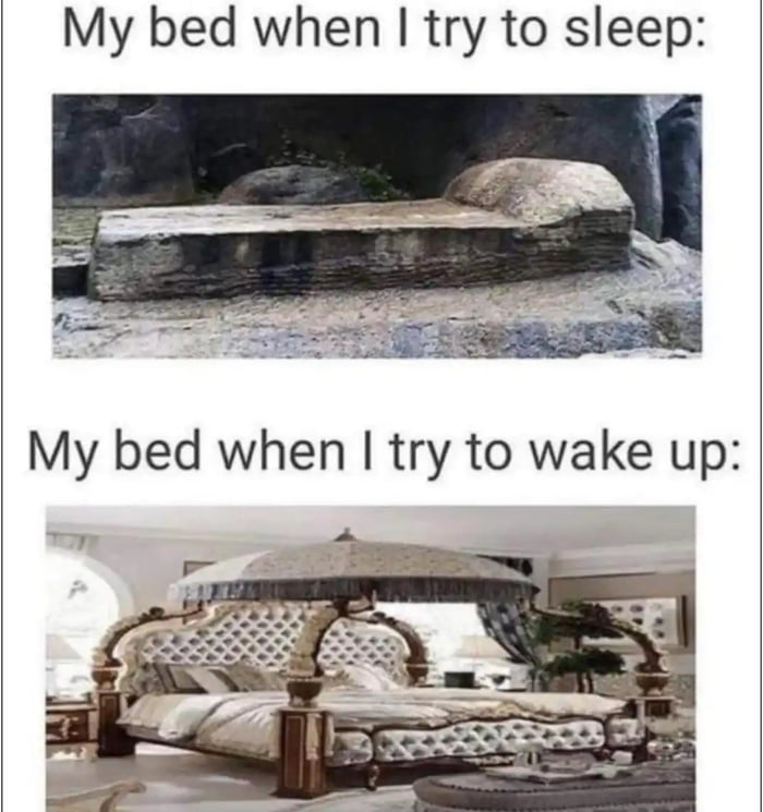 Same bed becomes different - 9GAG