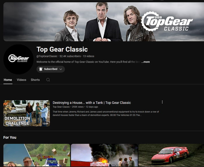 If you miss them, I suggest subscribing to this youtube channel. It's ...