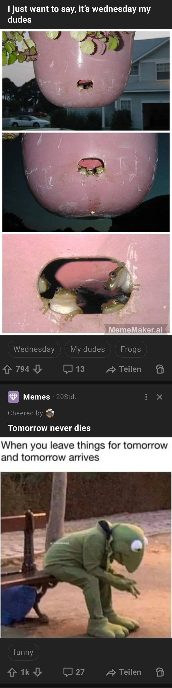 Wednesday my dudes - 9GAG