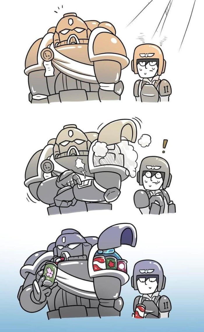 Broke: Ammo is Stored in the Pauldrons - 9GAG