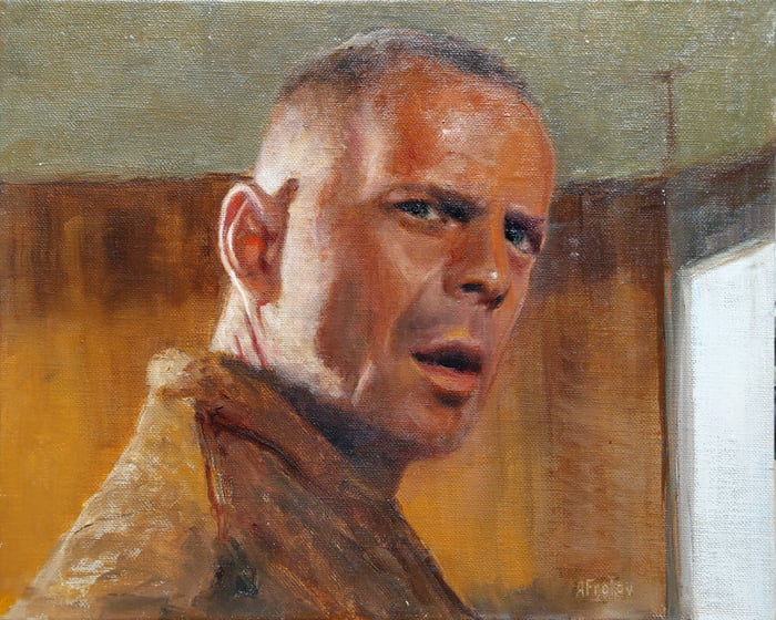 Butch (updated), My oil painting - 9GAG