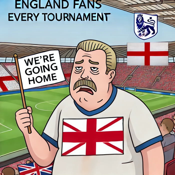 England fans every 2 years - 9GAG