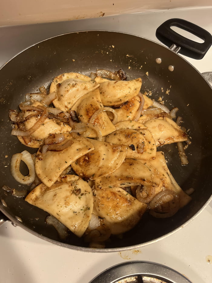 Pierogi with Onion - 9GAG