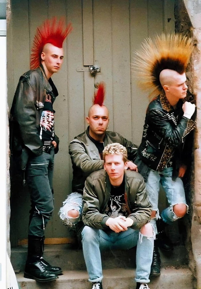 "The Exploited", a UK punk band formed in Edinburgh, Scotland, late 70s ...