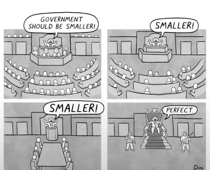 Small government! - 9GAG