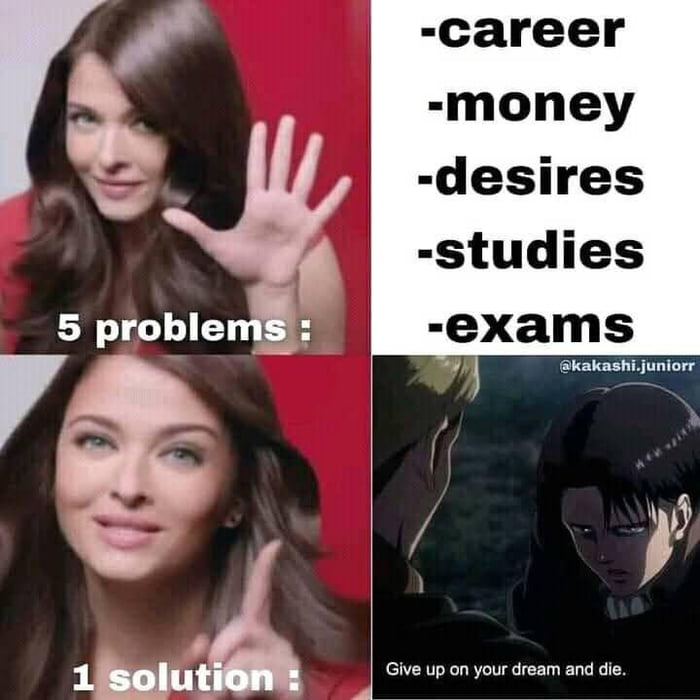 A solution is always available. - 9GAG