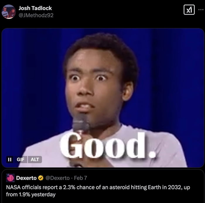 Bookies are giving good odds for us being hit. What's the point of ...