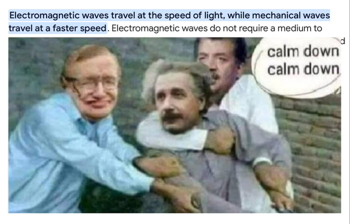 Really google? Einstein would be so disappointed. - 9GAG