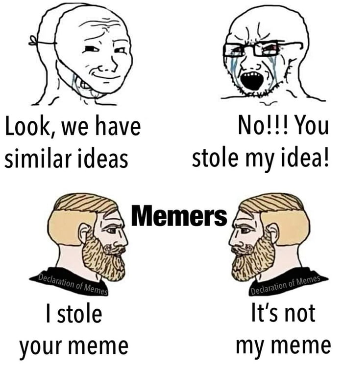 Who's meme is it really?! - 9GAG