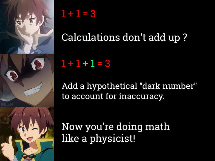 Physicists doing math be like - 9GAG