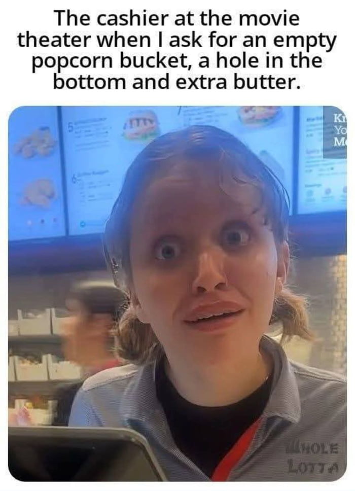 They still going to charge me for a full bucket though - 9GAG