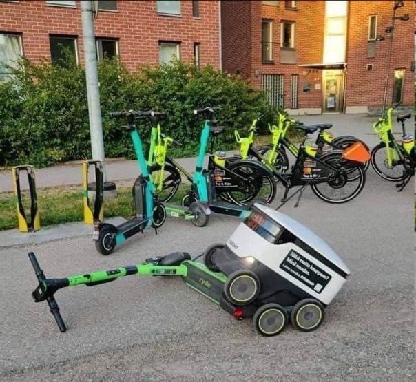 Robots breeding in order to population the planet. Photo from 2069 - 9GAG