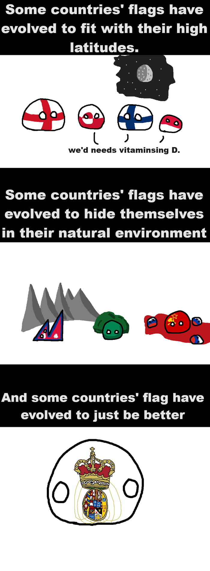 The Evolution of Flags - 9GAG